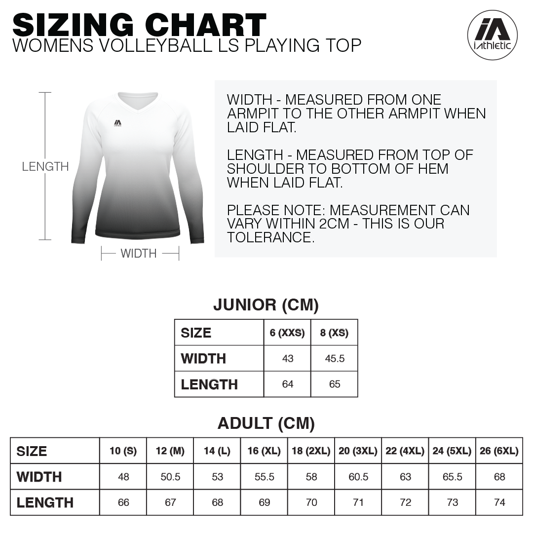 Sizing Charts – iAthletic